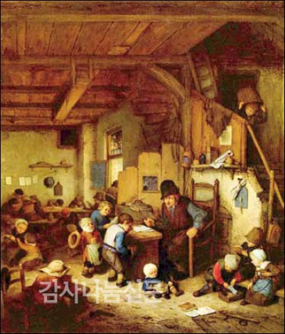 허름하지만 마음만은 따뜻한 교실